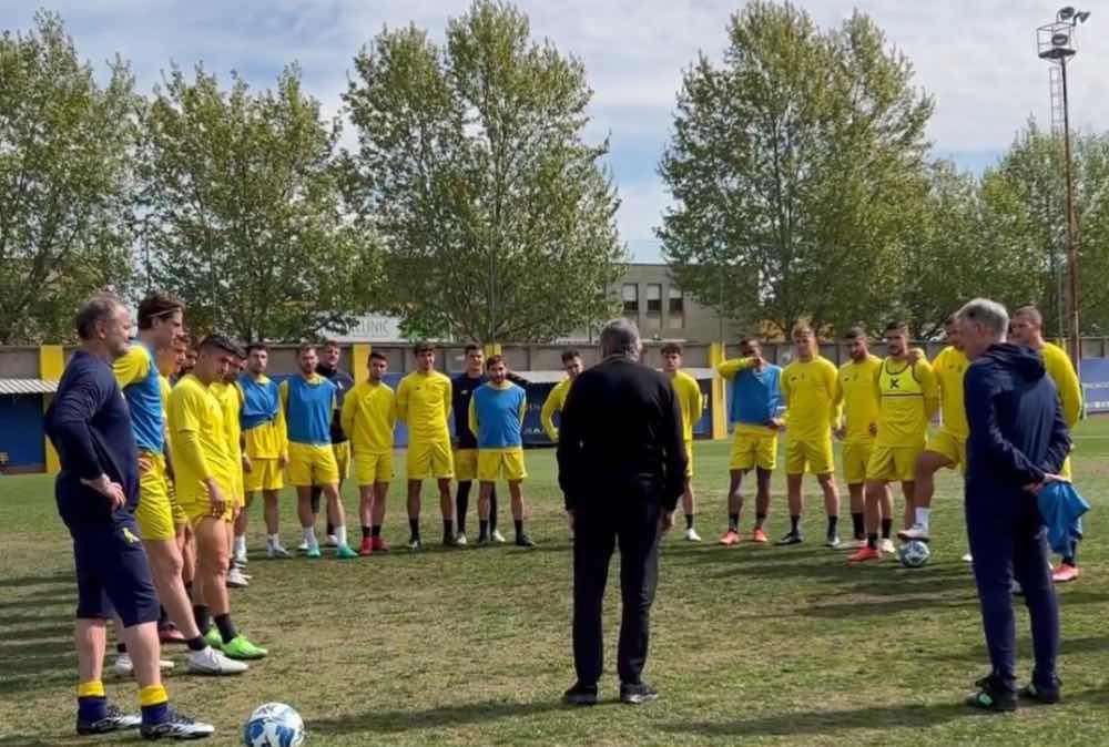 Modena: Rivetti presente all'allenamento in vista del derby con la Spal