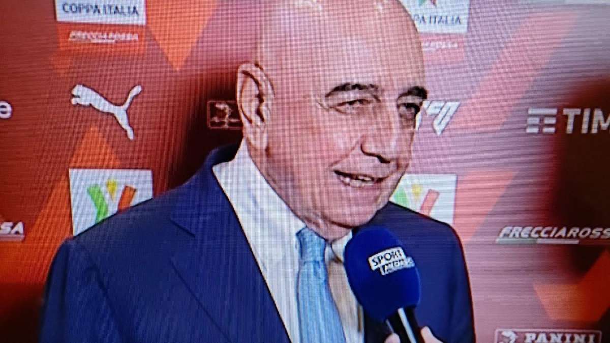 Galliani: "Godiamoci questa partita. Devo tifare Inter? Certo che sì ...