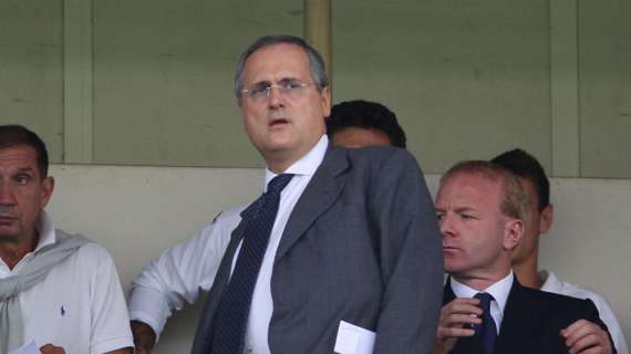 Lotito e il suo dogma Lotito e il suo dogma