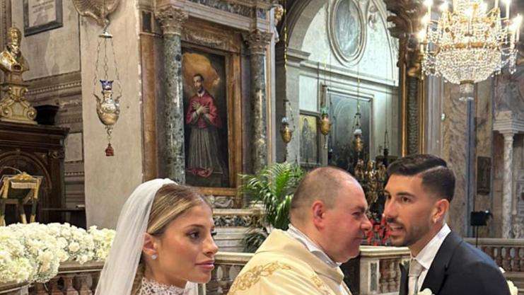 Lazio | Chiara Nasti e Mattia Zaccagni si sono sposati! - FOTO