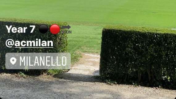 Milanello, Calabria già presente oggi nel Centro sportivo rossonero