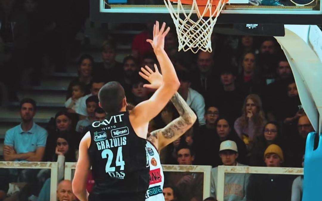 LBA - Trento, il miglior Andrejs Grazulis nella vittoria su Napoli