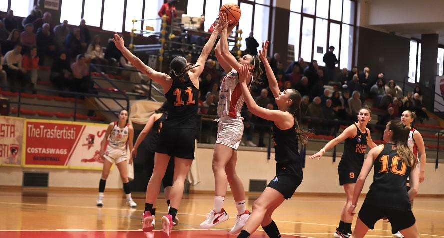 A2 F - Basket Roma esce sconfitta da Costa Masnaga