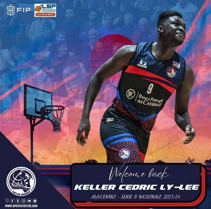 Serie B - Virtus Cassino, da Ozzano arriva Cedric Keller Ly-Lee