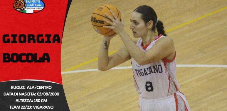 A2 F - Giorgia Bocola è una nuova giocatrice della Polisportiva Galli