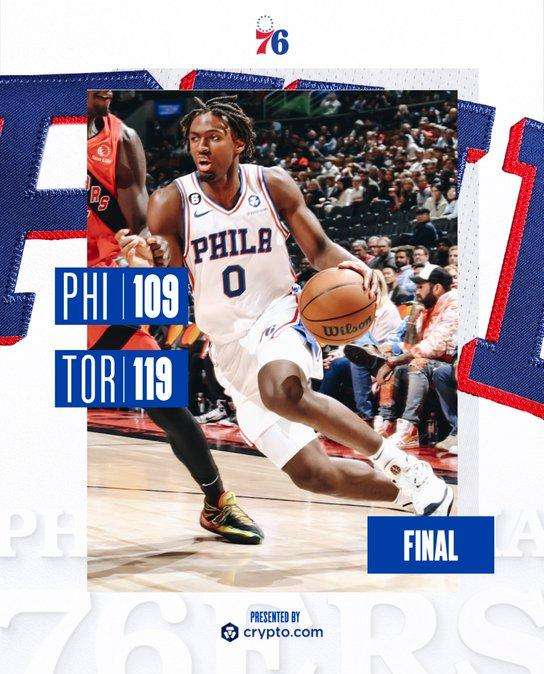 NBA - I Raptors spadroneggiano sui Sixers del duo Embiid – Maxey