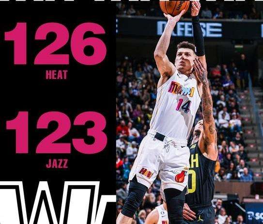 NBA - Miami: la tripla in corsa di Tyler Herro mette ko gli Utah Jazz