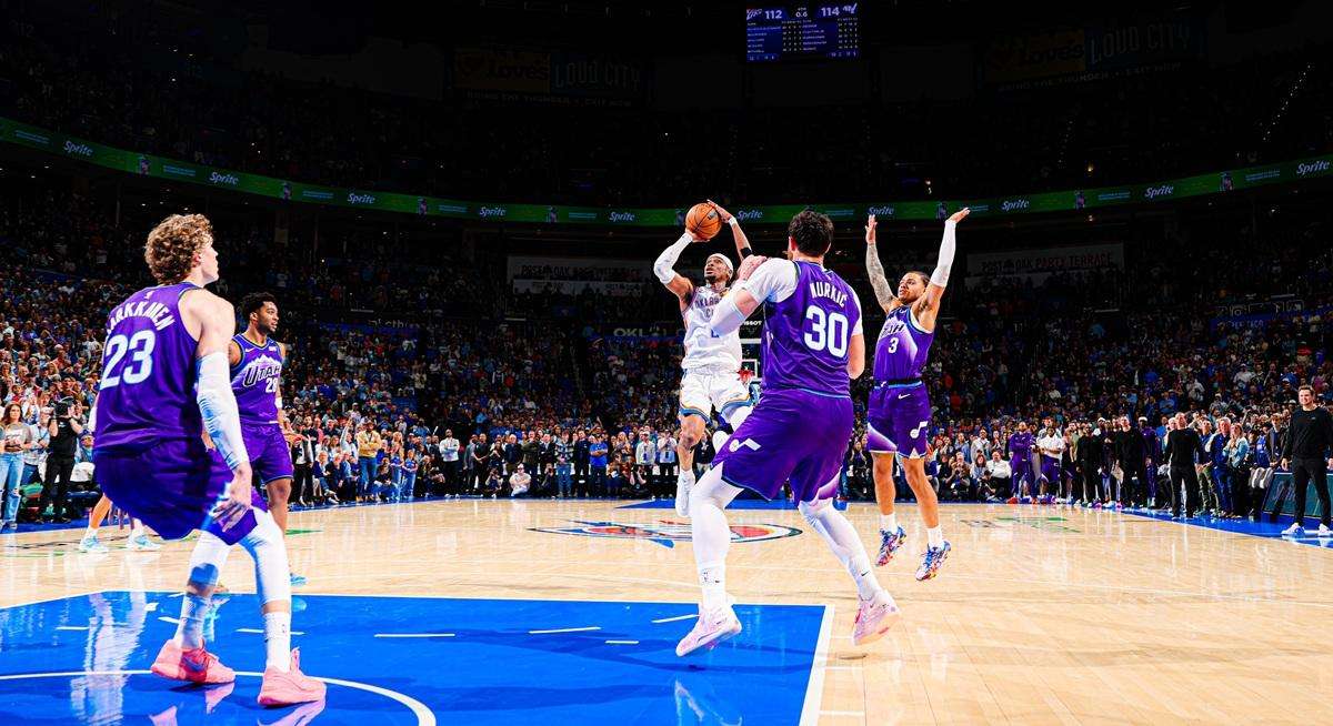 Thunder miracolati contro i Jazz: Shai ne mette 46 e serve anche un ...