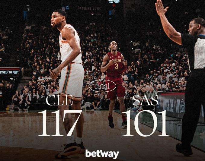NBA - Cavs: la coppia Mobley/Allen domina Wembanyama e gli Spurs