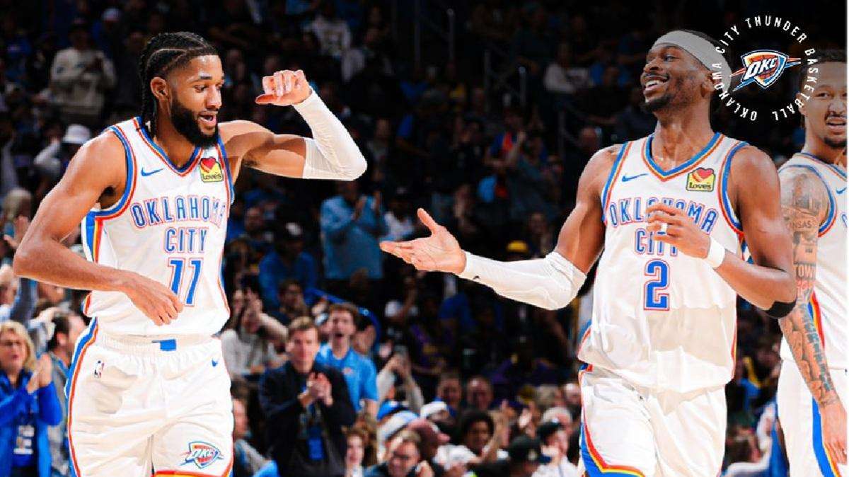 Gli Oklahoma City Thunder travolgono i Lakers: partita chiusa già all ...