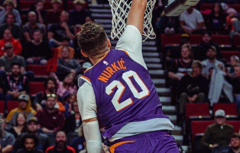 NBA - Nurkic brilla nel primo confronto con Ayton dopo lo scambio ...