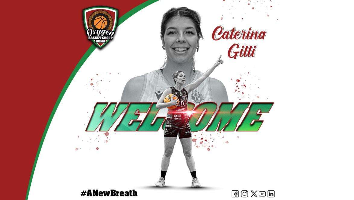 A1 F - Caterina Gilli è una nuova cestista della Oxygen Roma