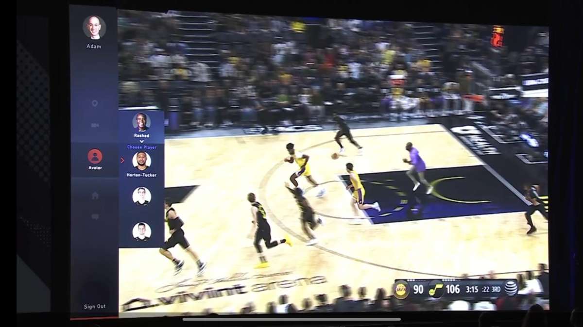 L'ultima invenzione della NBA, tramite l'app tutti possono diventare ...