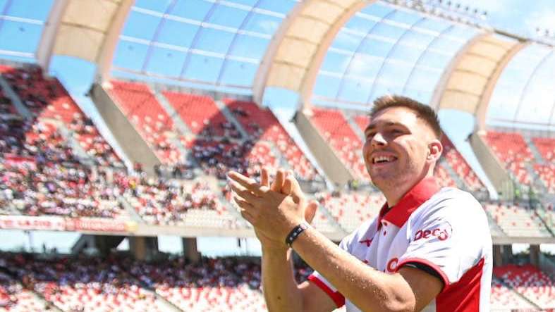 Scheidler: "Uagliò, sono molto felice di essere qui. Forza Bari". FOTO