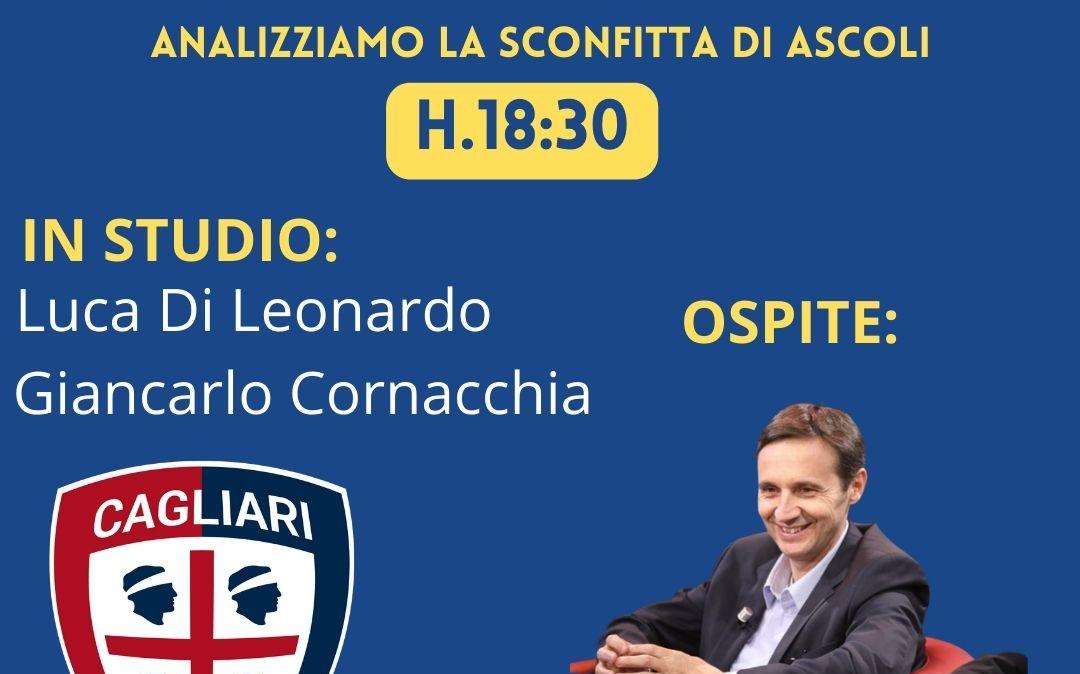 LIVE TC - Parliamo del Cagliari con Andrea Frigo (ANSA)