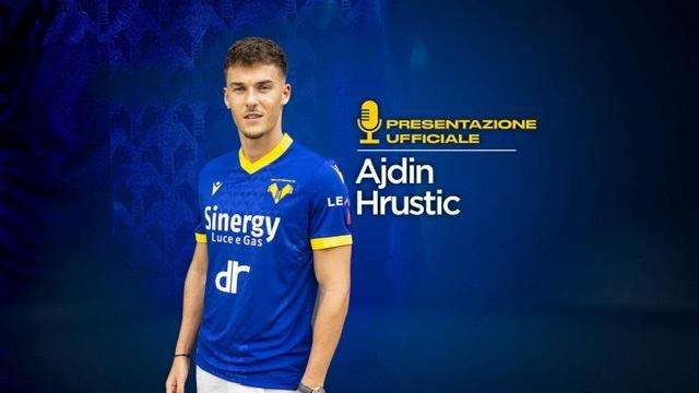 Hellas Verona: presentazione ufficiale Ajdin Hrustic