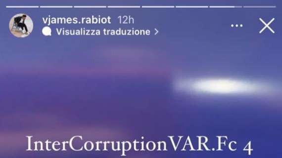 Foto Il Fratello Di Rabiot Provoca Sui Social Intercorruzione Var
